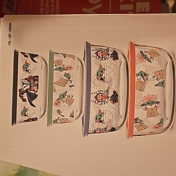 Star Wars | Kitchen | Star Wars Pyrex Glass Food Containers | Poshmark